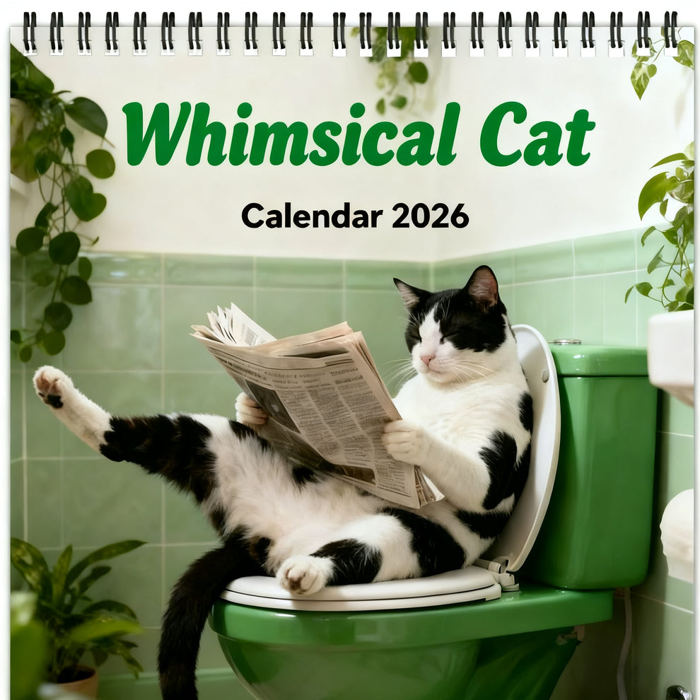 🔥Last Day 49% OFF - 🐱 2026 Whimsical Cat Calendar – Haphoriz